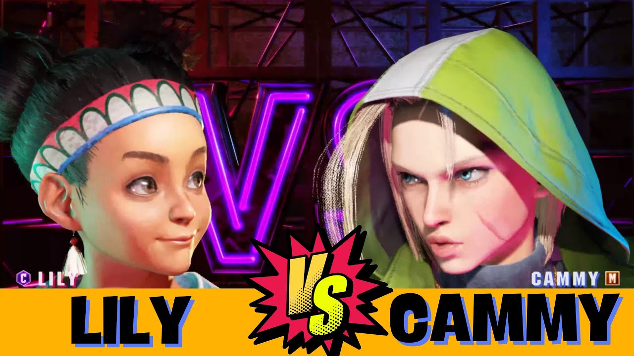SF6 💥🎮🔥| CAMMY vs LILY #cammy #sf6 #streetfighter #streetfighter6 # ...