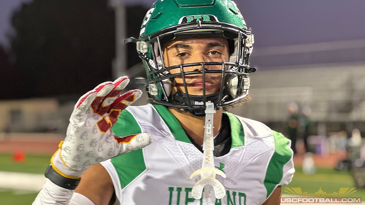 Upland cornerback Trestin Castro senior isolation film - YouTube