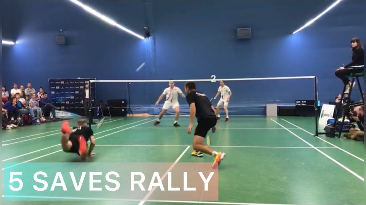 5 Dives 1 Rally | BADMINTON - YouTube