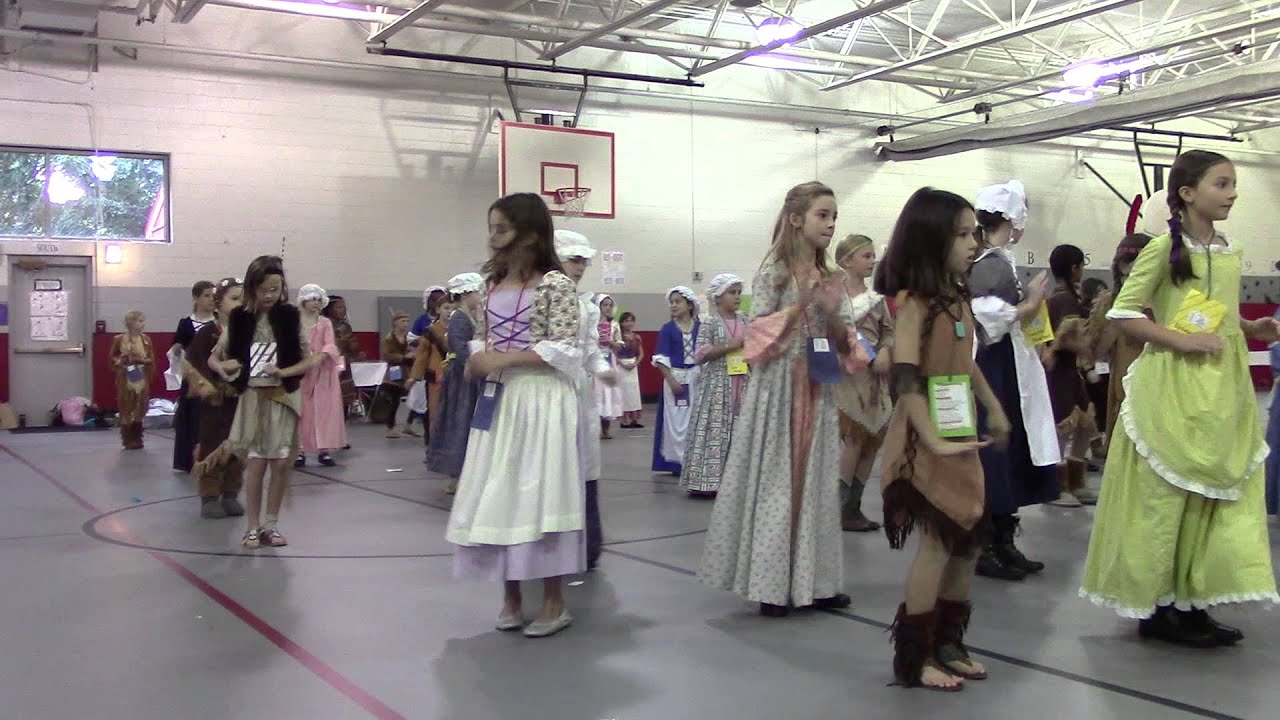 Grade 3 Colonial Day Dance - YouTube