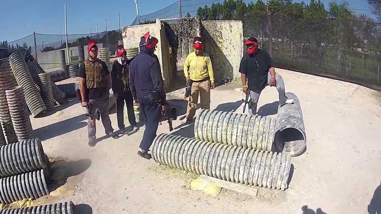 Action Town Florida Paintballing w/ the GoPro Hero 3+ - YouTube