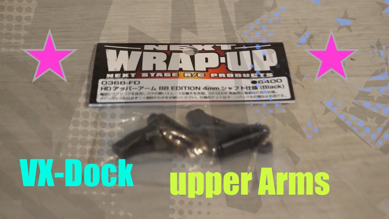 Wrap Up Next -- VX Dock front upper Arms - YouTube