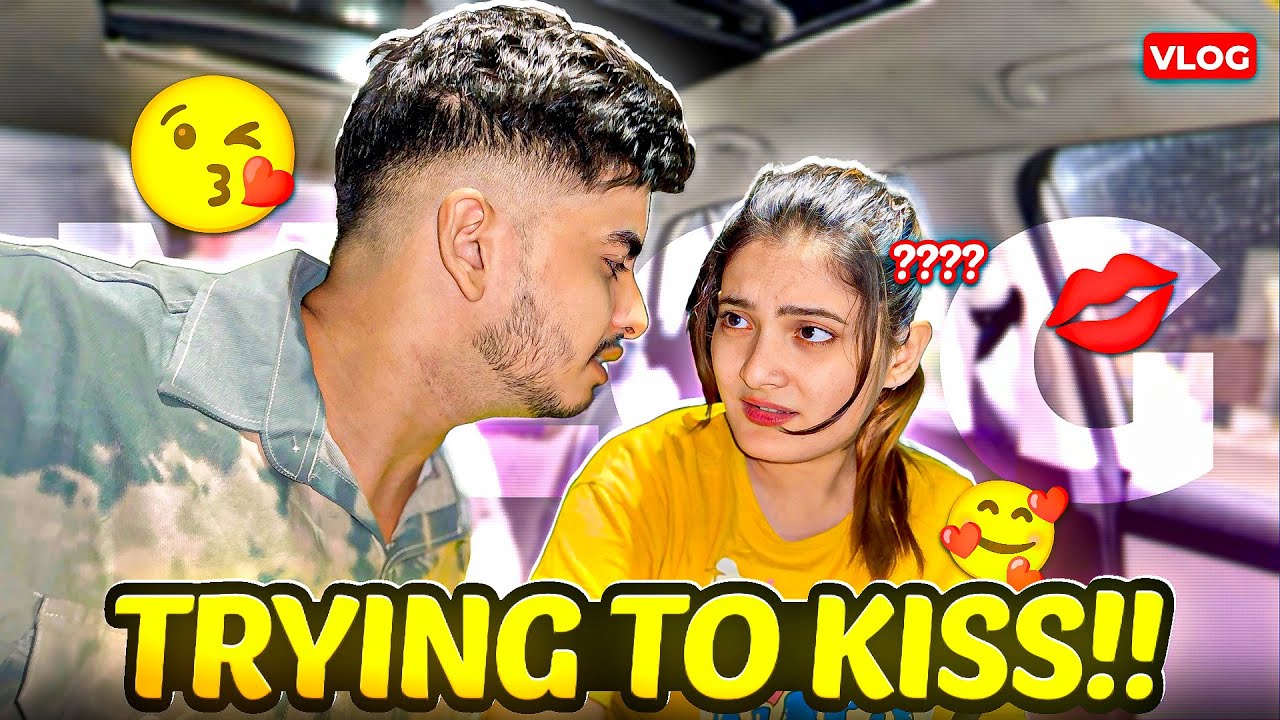 Awkward Kiss Prank on Her 🤣 | Must Watch Reaction - YouTube