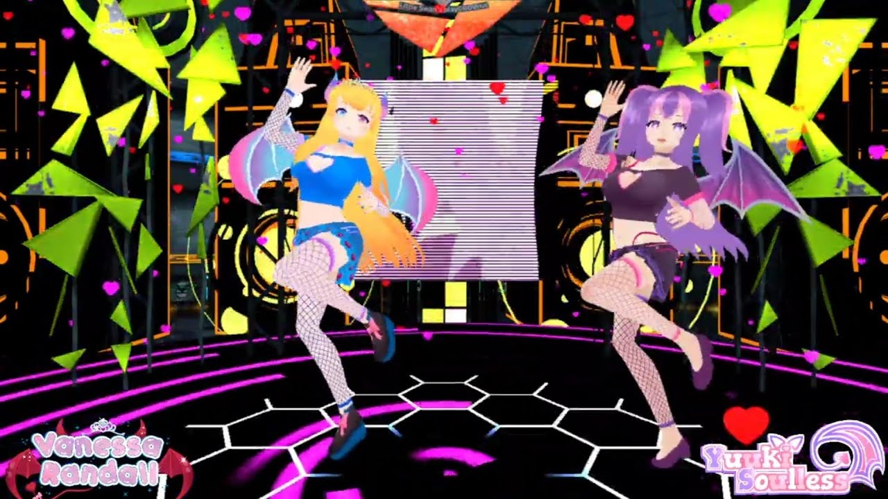 Princess Vanessa And Yuukisoulless Envtubers Mmd Gimmexgimme Youtube 1188