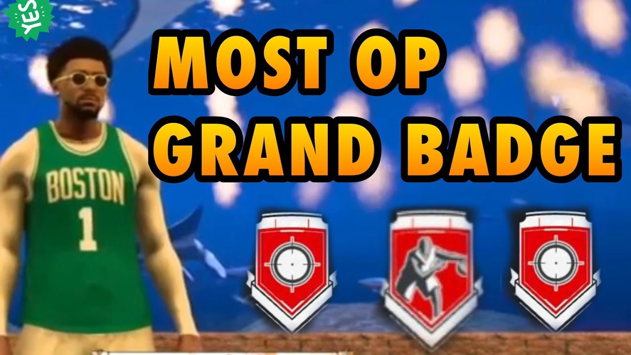 THE MOST OP GRAND BADGE IN THE GAME - NBA 2K17 - YouTube