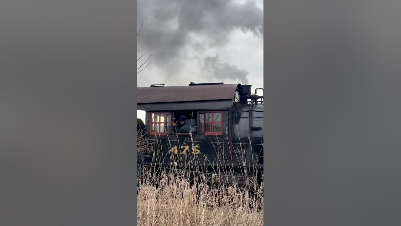 #475 passing Carpenters Strasburg Railroad #train #strasburgrailroad - YouTube