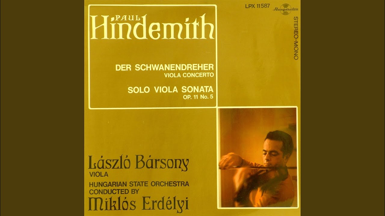 Brácsa szólószonáta Op. 11 No. 5 (1919) - IV. In Form und Zeitmass ...