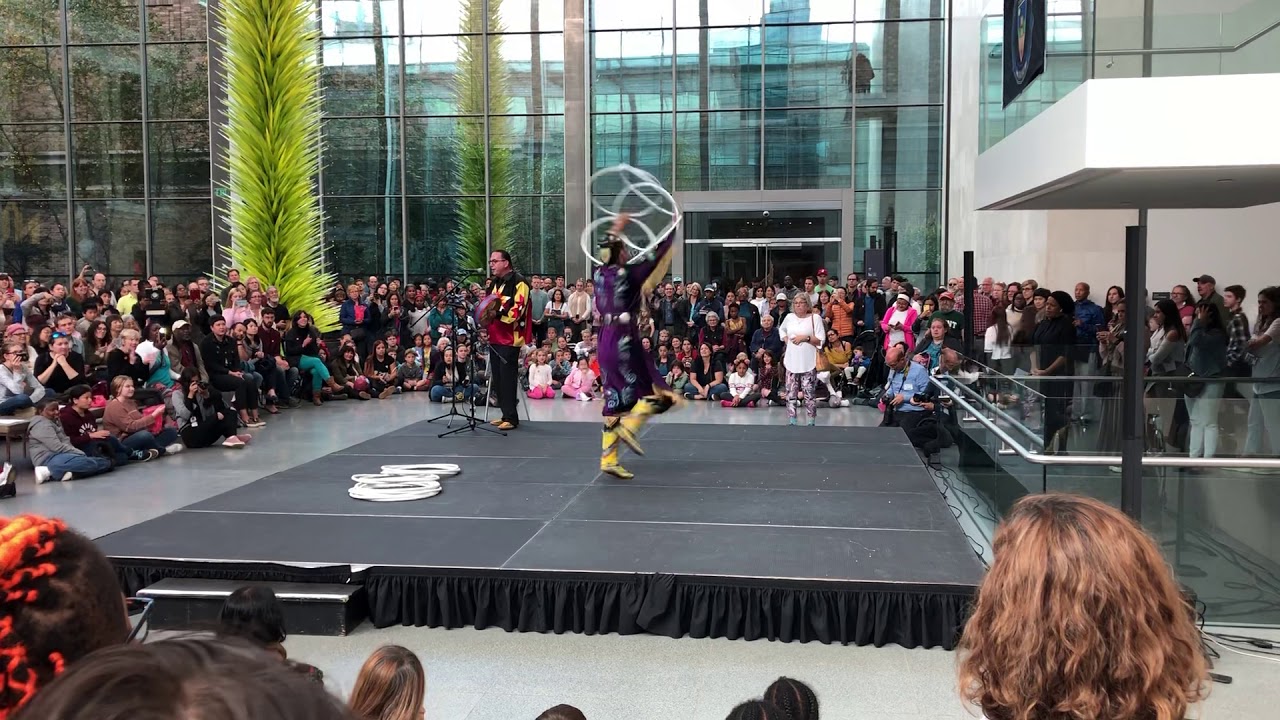 Lisa Odjig performs the Native American Hoop Dance - YouTube
