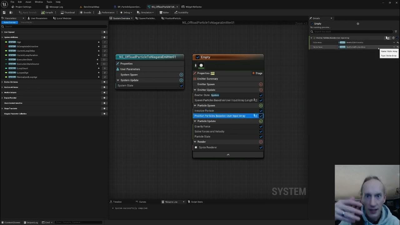 3Minute SHORT Spawning Particles at Specific World Locations Unreal Engine 5 single Niagara ...