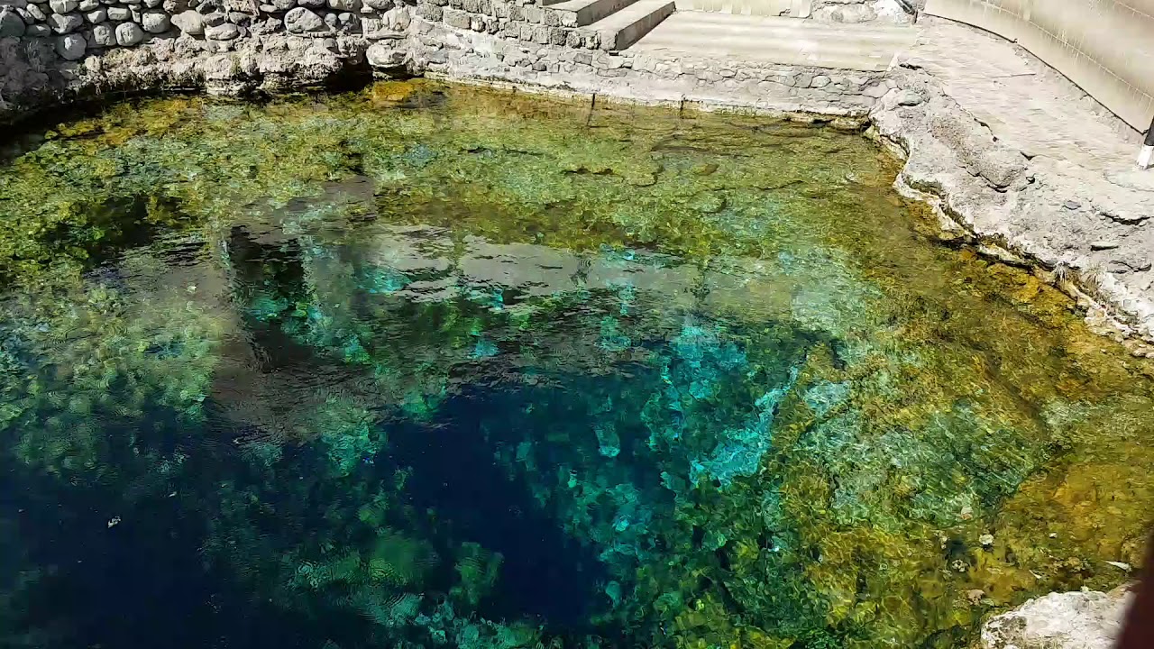 Al Kasfah, Rustaq Hot Spring Water. - YouTube