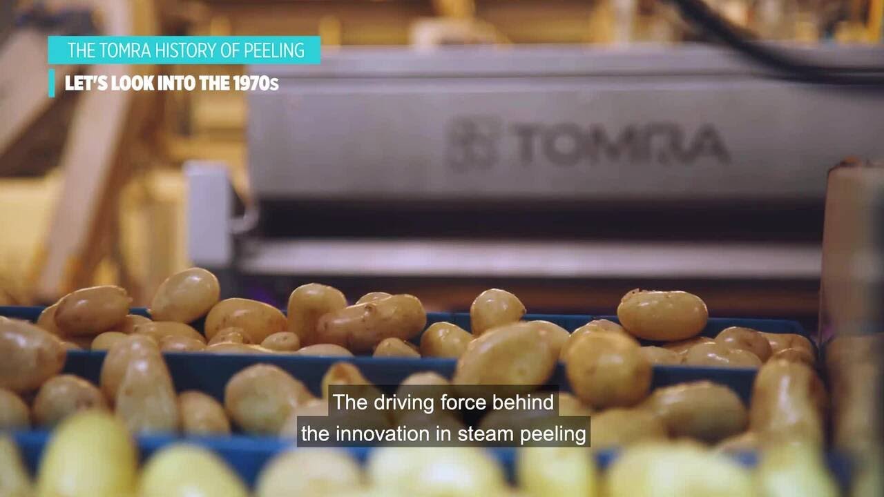 The TOMRA History of Peeling - 1970s - YouTube