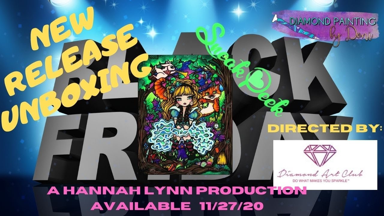Black Friday💎Diamond💎Art Club New Release Sneak Peek - Alice Lost by ...