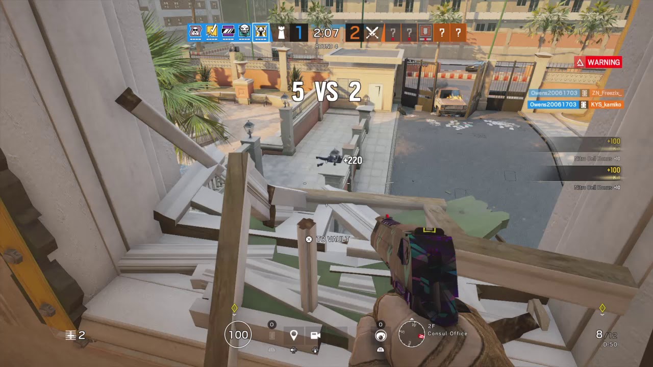 Tom Clancy's Rainbow Six® double kill with nitro cell for product - YouTube