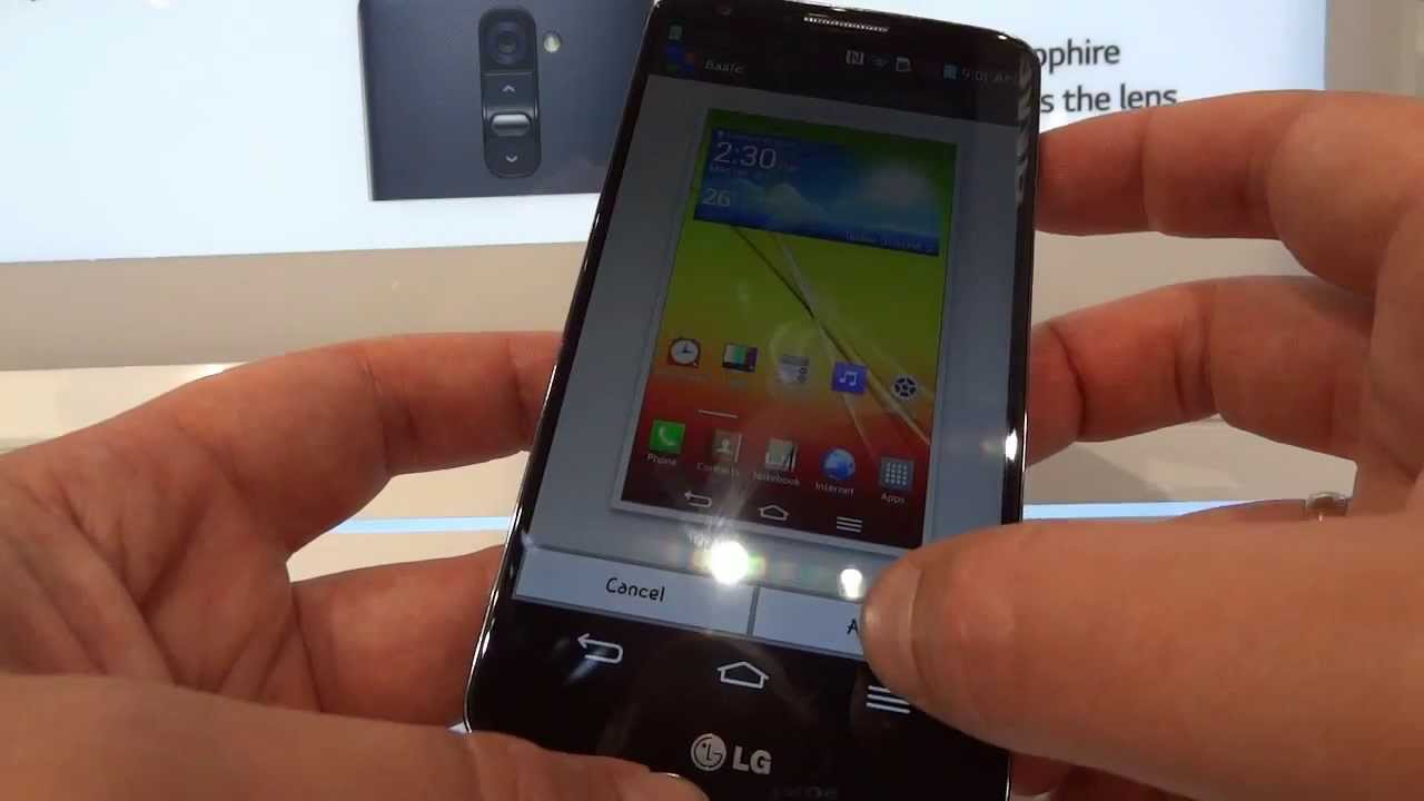 LG G2 hands on - YouTube