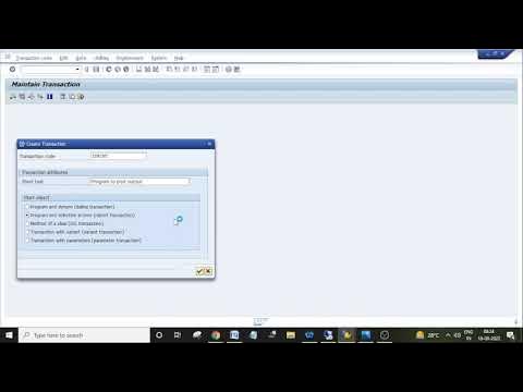 Custom Tcodes for Programs and Table Maintenance Generator in SAP ABAP ...