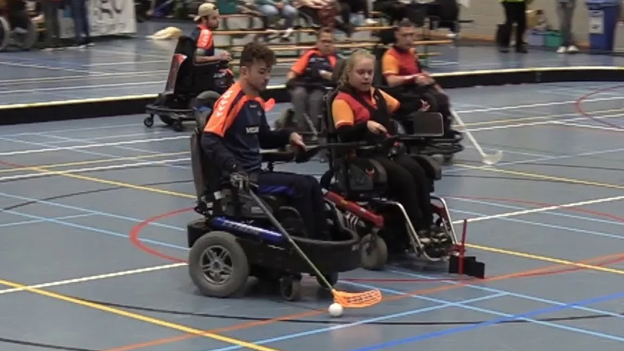 The Flanders Cup 2021 Game 19 | De Pont - GP Bulls | Powerchair Hockey ...