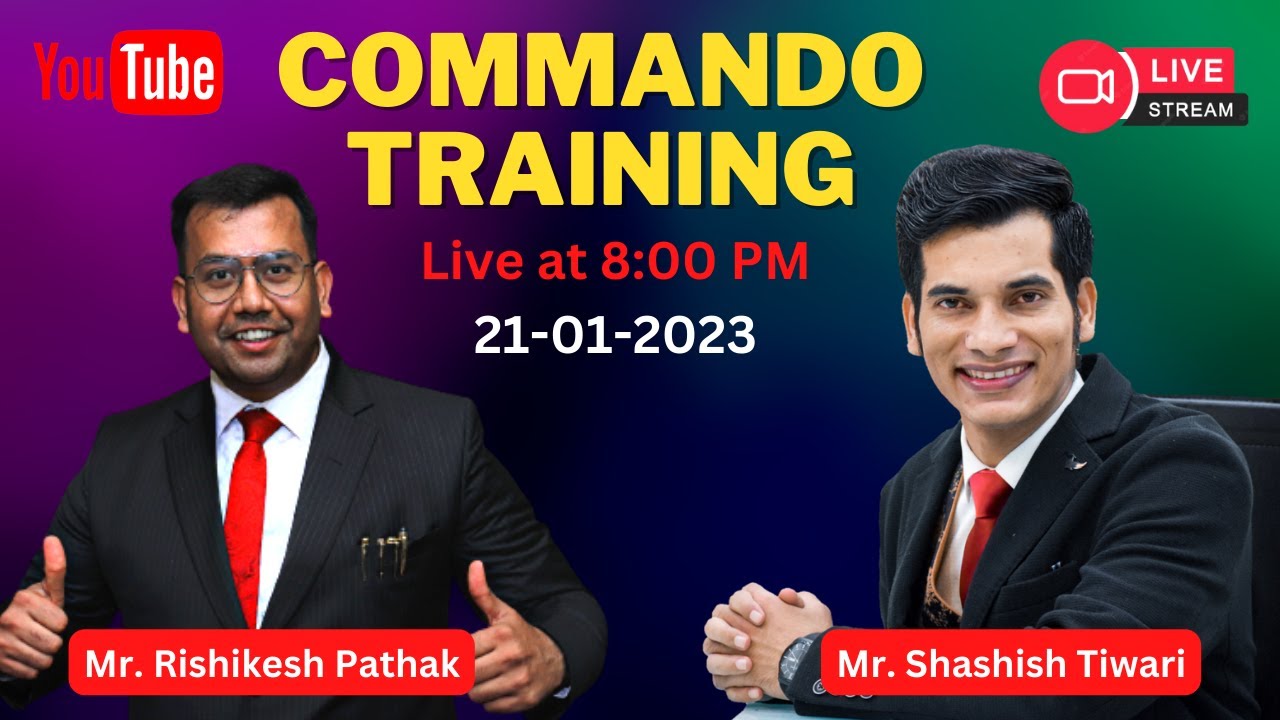 LIVE COMMANDO TRAINING WITH SHASHISH KUMAR TIWARI @thesktofficial - YouTube