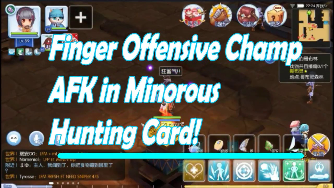 FO Champ AFK in Minorous - Ragnarok Mobile - YouTube