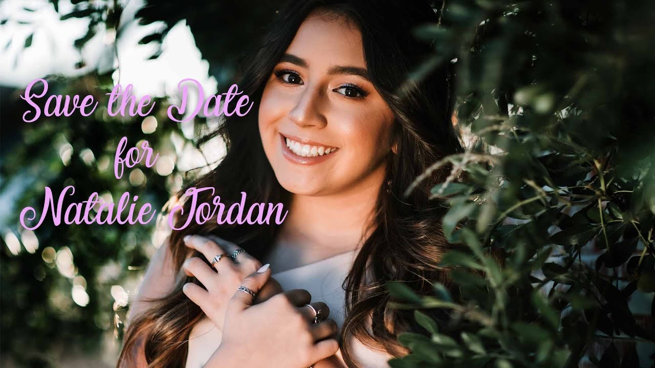 Save the Date with Natalie Jordan - YouTube
