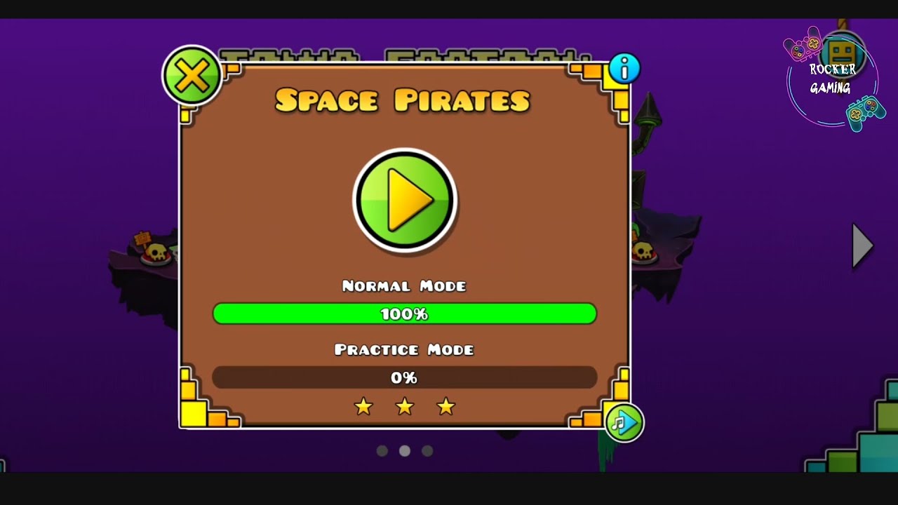 Geometry dash world (space pirates) - YouTube