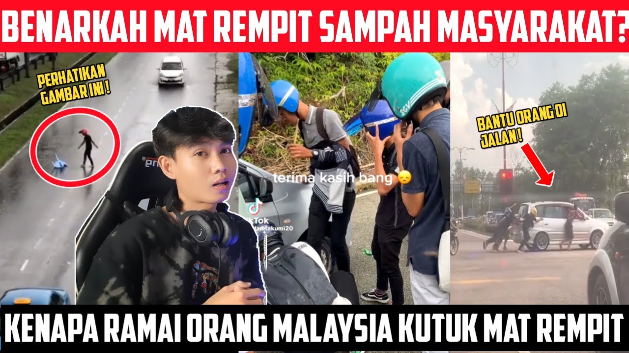 MAT REMPIT OTAK K0SONG? Padangan orang INDONESIA terhadap MAT REMPIT ...