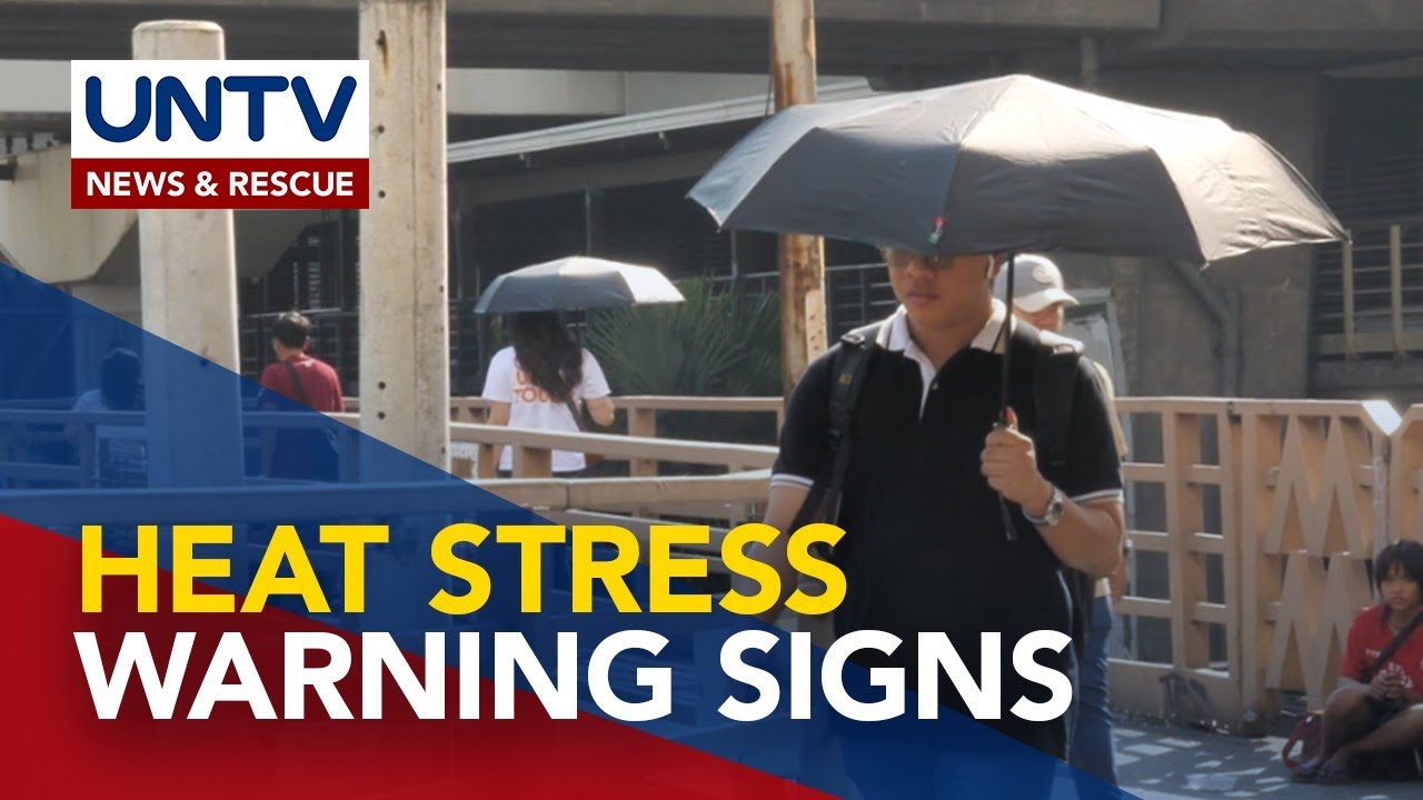 ALAMIN: Mga sintomas ng heat stroke at dapat gawin kapag may heat ...