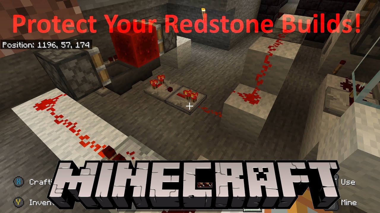 A Simple Circuit to Protect Your Complex Redstone Builds - Minecraft ...