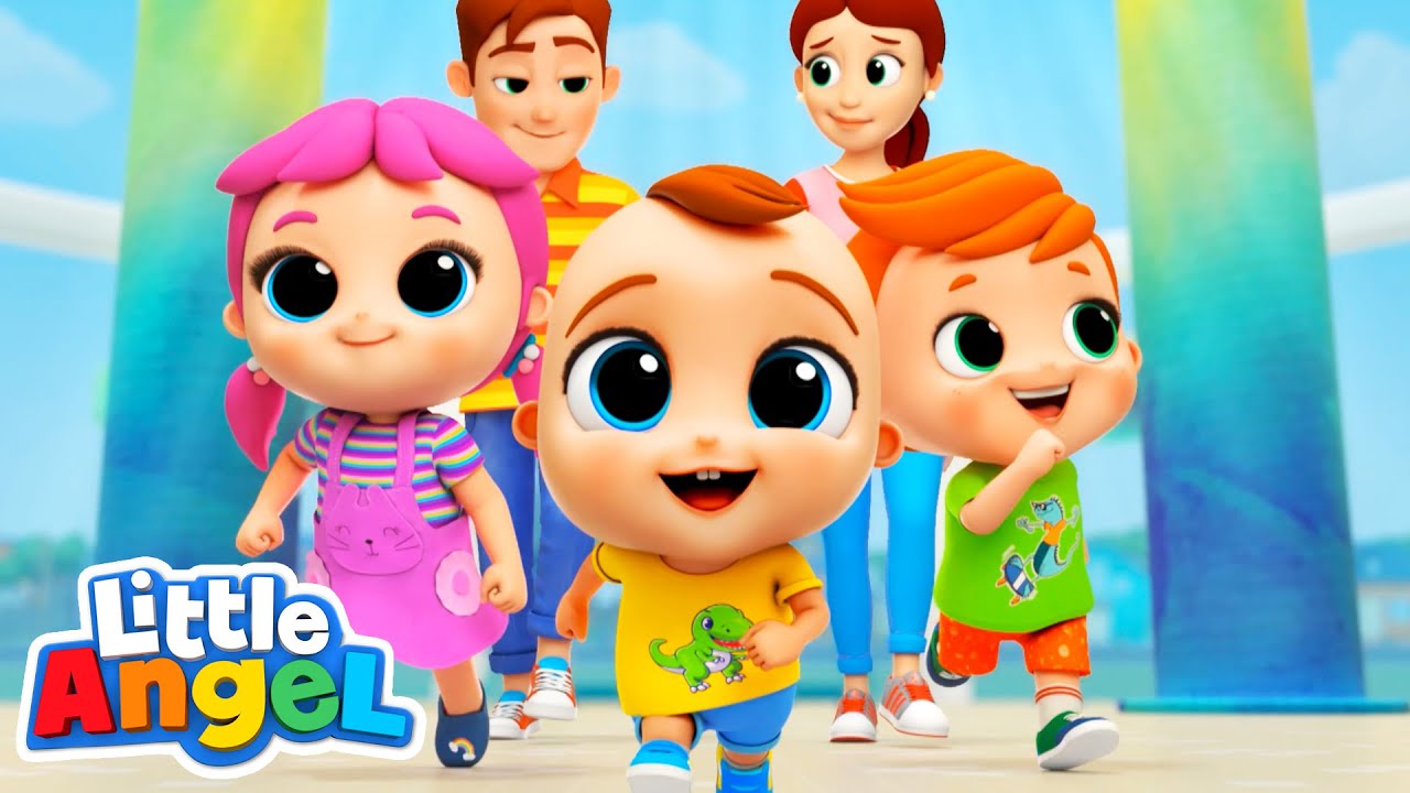 Fun at the Mall - Full Episode | Little Angel | Kids TV Shows Full ...