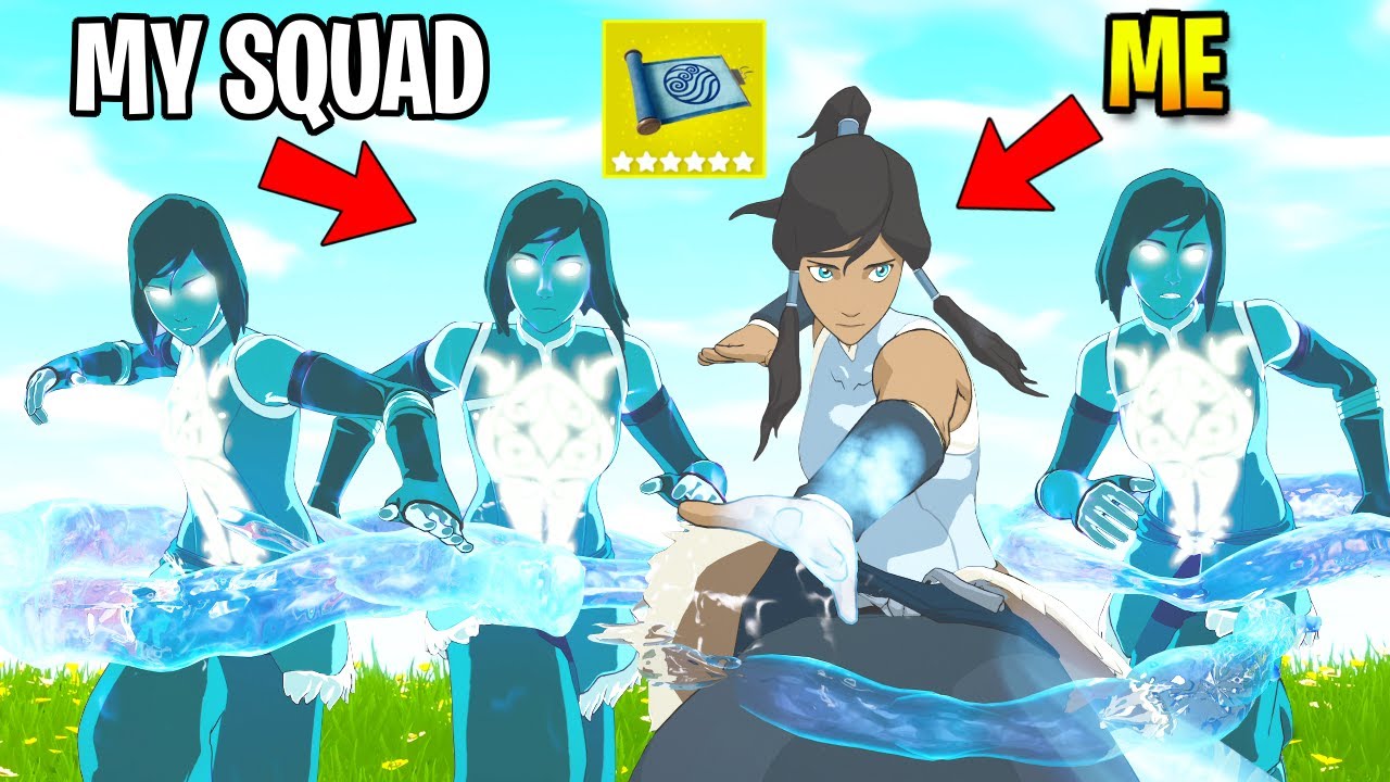 The *MYTHIC* KORRA BOSS SQUAD Challenge In Fortnite - YouTube