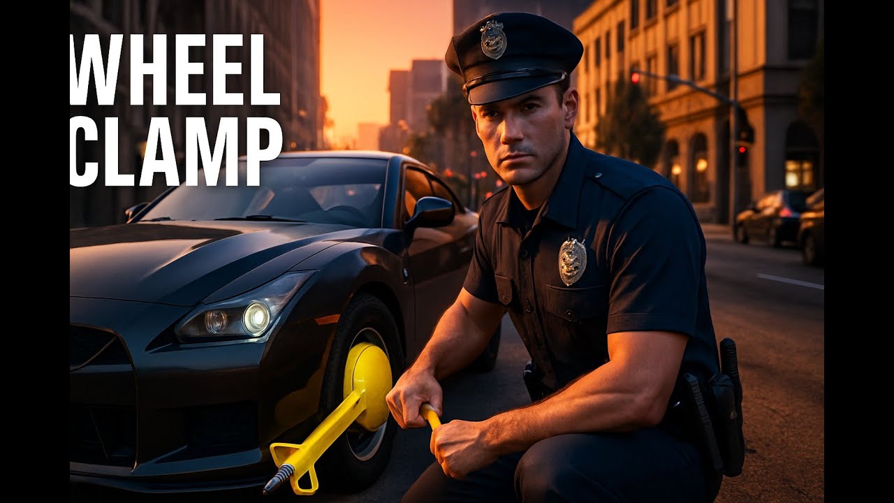 Police Wheel Clamp System - Fivem Script Free - YouTube