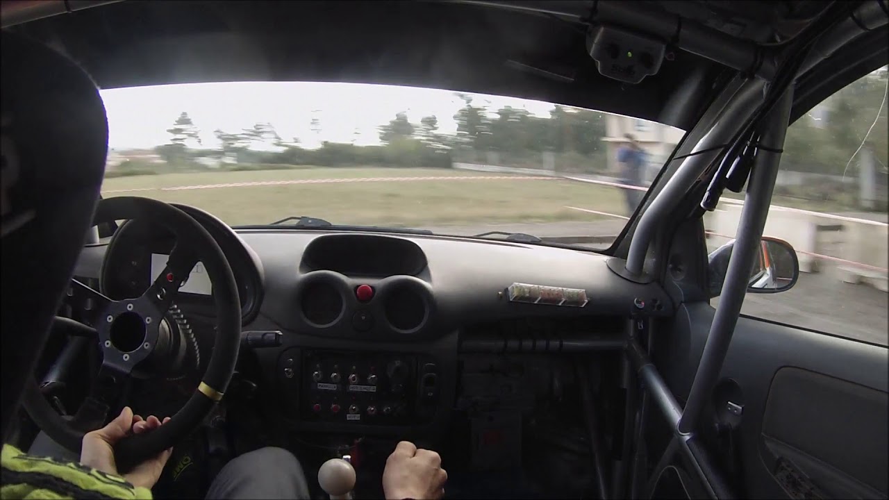 Manuel Souto | Citroen C2 | Slalom Touro 2017 - YouTube