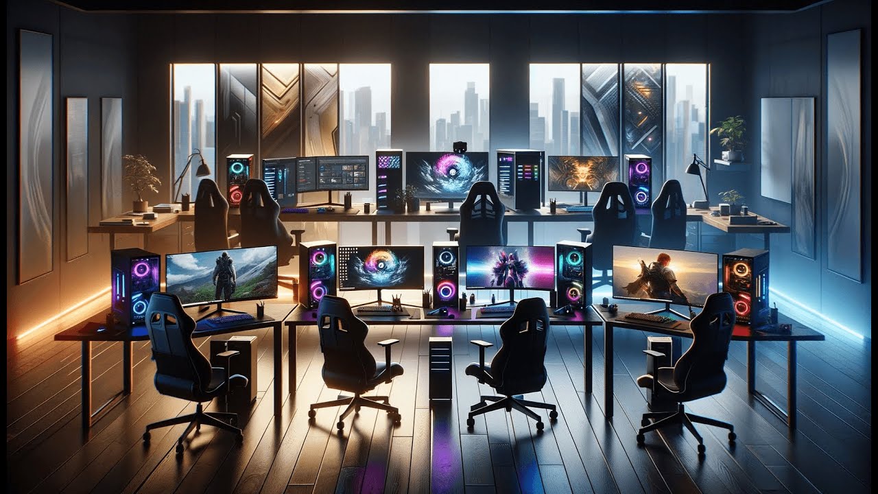 🎮 Best Computers for Work and Gaming | STGAubron Gaming Desktop PC ...
