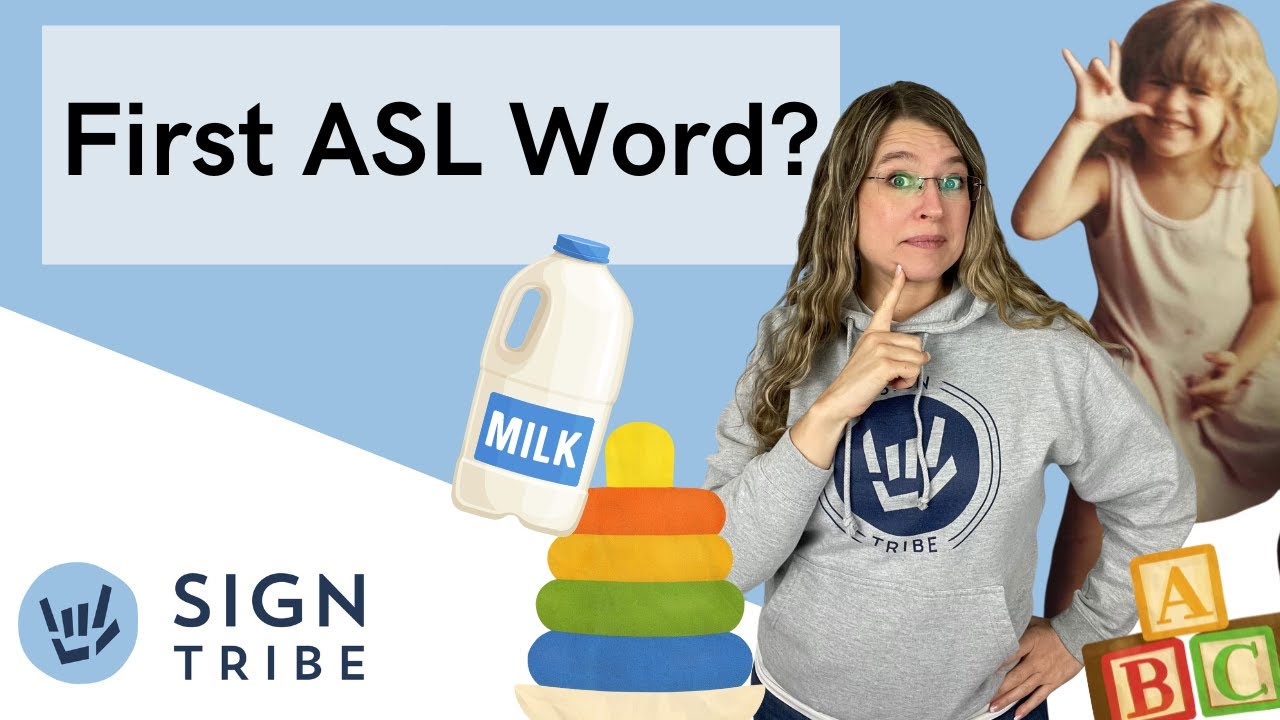 First Baby Words Spoken? | ASL Sign Language Was My First Language CODA ...