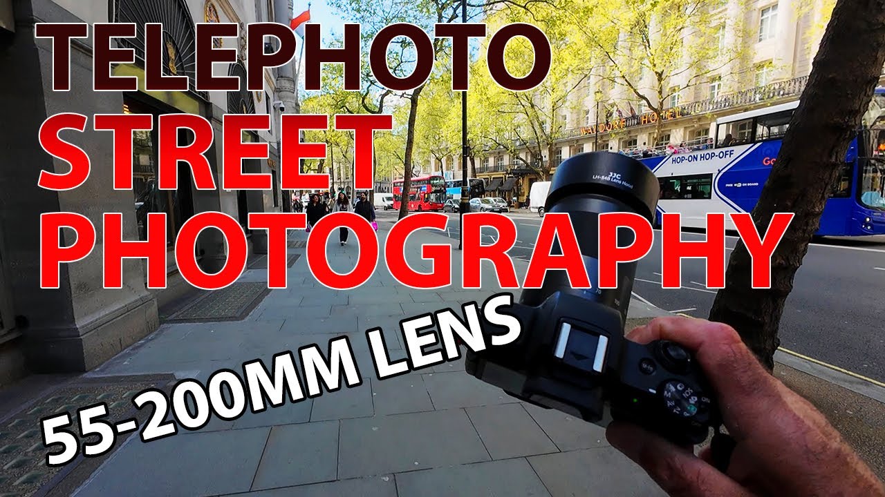 London Street Photography with a Telephoto Lens Canon EOS M50 Mark ii ...