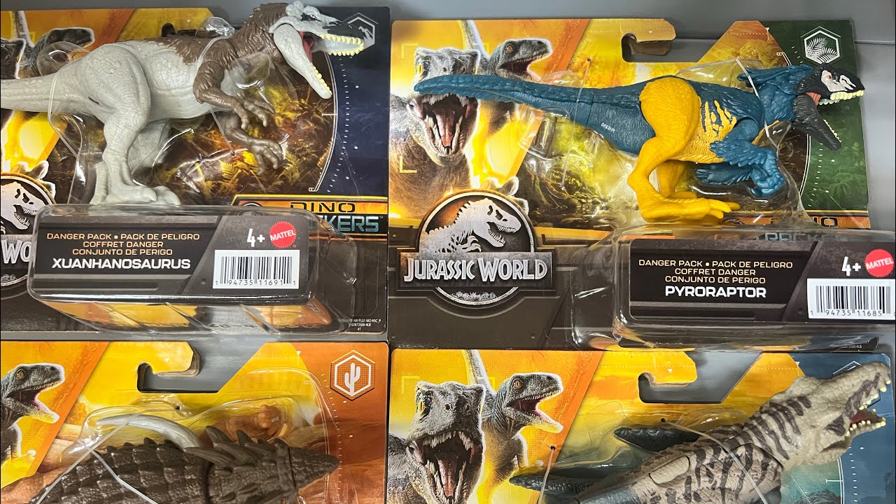 JURASSIC WORLD TOY HUNT: DAKOSAURUS, BOREALOPELTA, XUANHANOSAURUS ...
