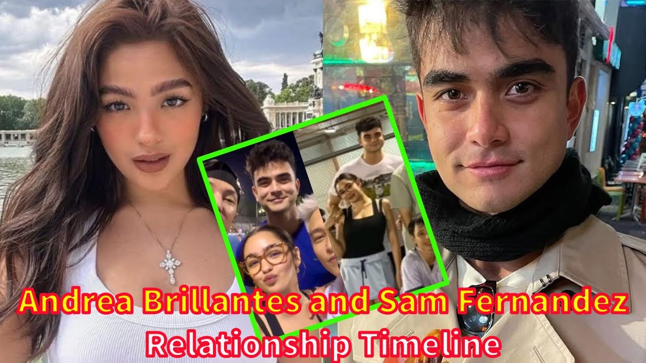 Andrea Brillantes and Sam Fernandez Relationship Timeline - YouTube