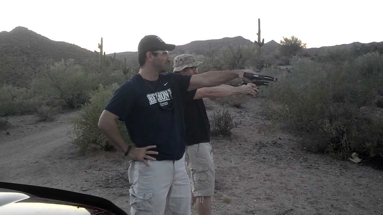 Ghetto glock, proper hand to hip technique - YouTube
