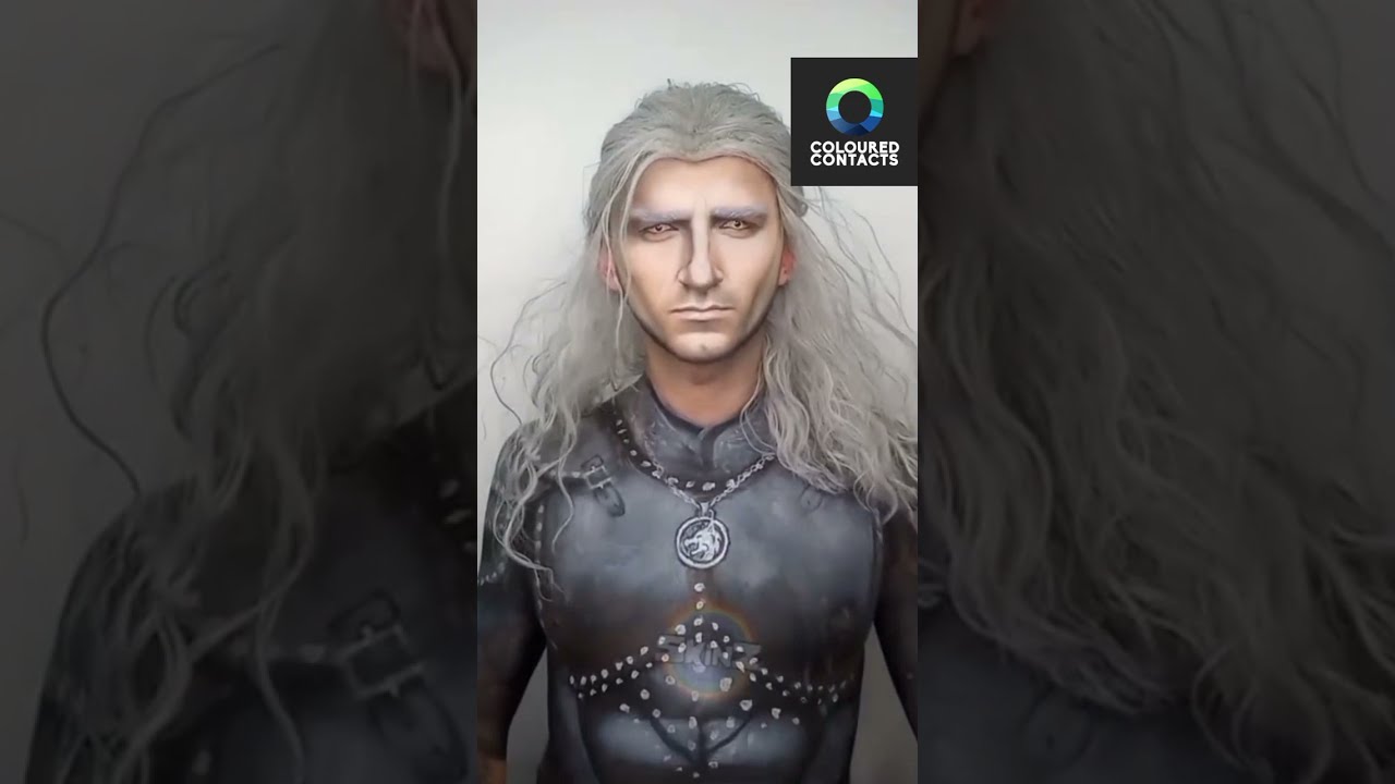 Toss A Coin To Your Witcher | Cosplay Coloured Contact Lenses Try On ...