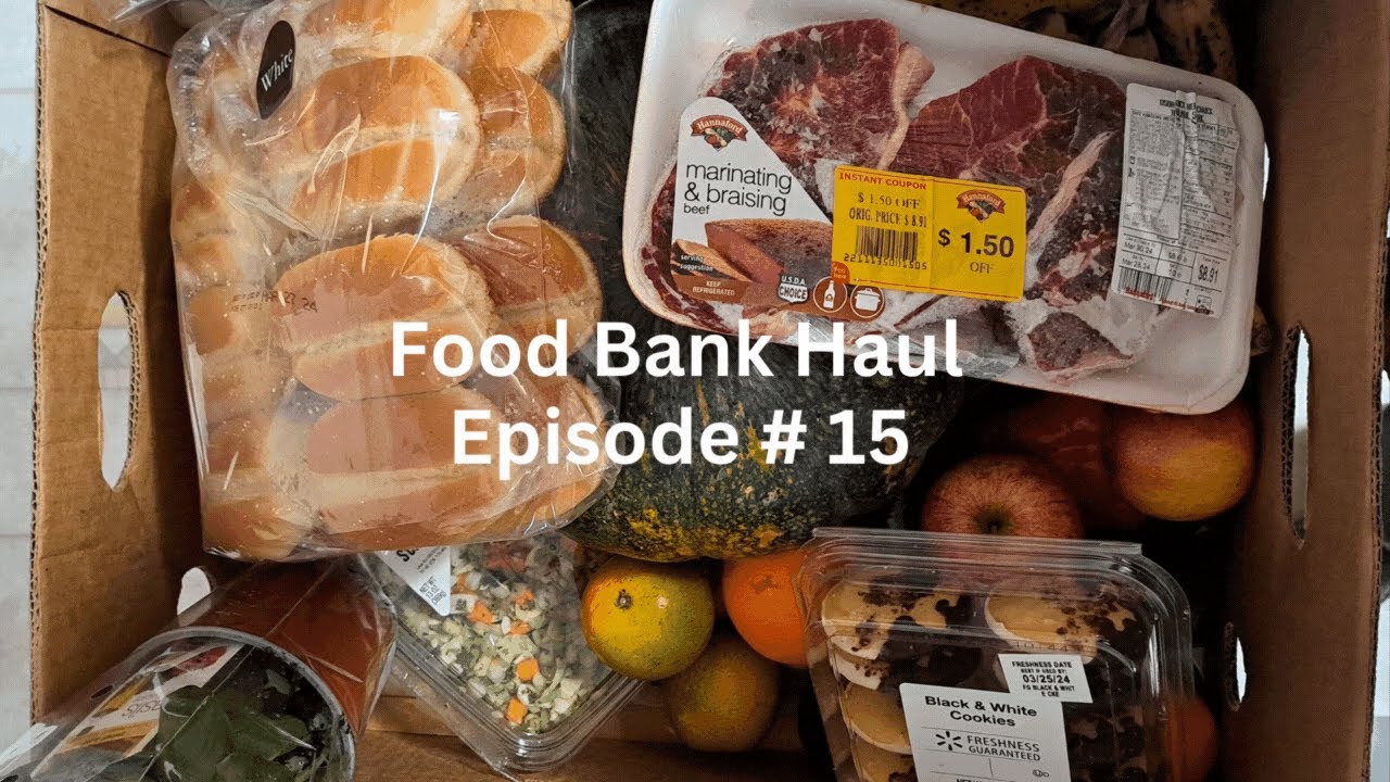 Food Bank Haul - Food Pantry Haul - 4/2/2024 - Frugal Living Lifestyle ...
