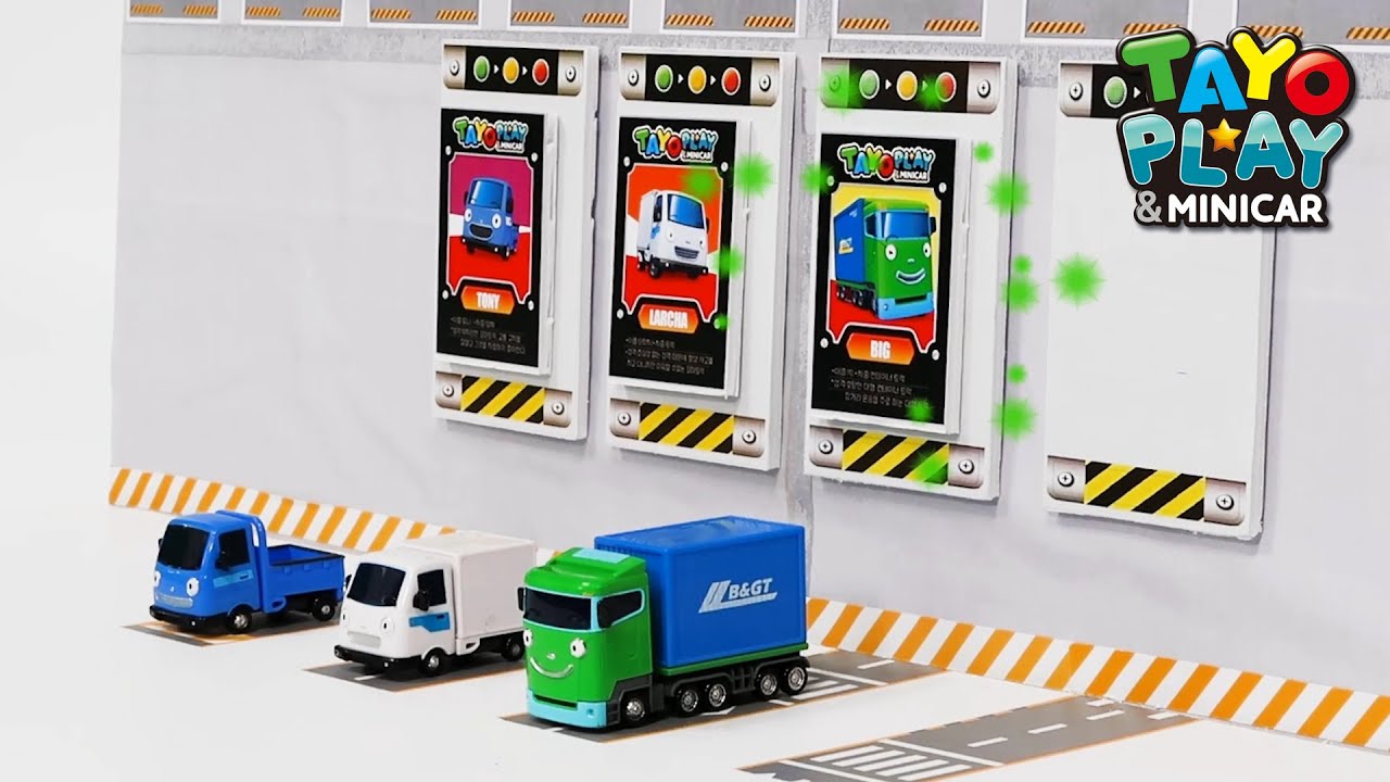 Tayo Play & Minicar l Luggage Truck Friends l Minicar Collector l Toy ...