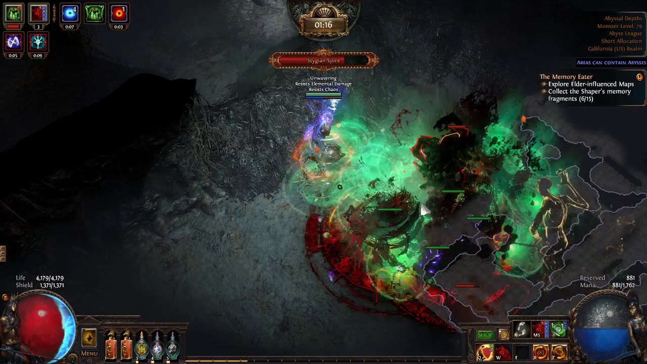 PoE Bodyswap Totems Hierophant - Gameplay - YouTube