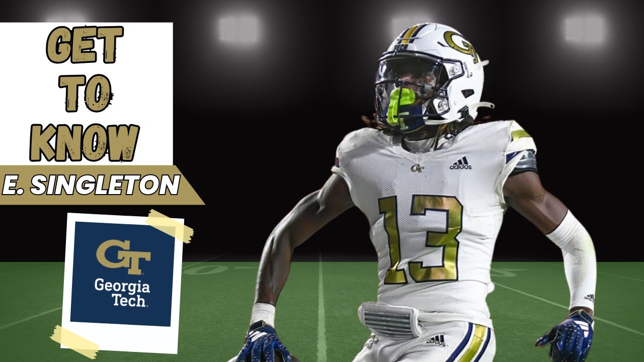 Get To Know Georgia Tech's Eric Singleton - YouTube