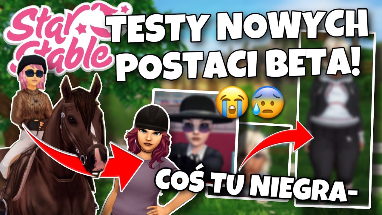 SSO|| TESTY NOWYCH POSTACI BETA w STARSTABLE 😨🔥 MOJA REAKCJA! - YouTube