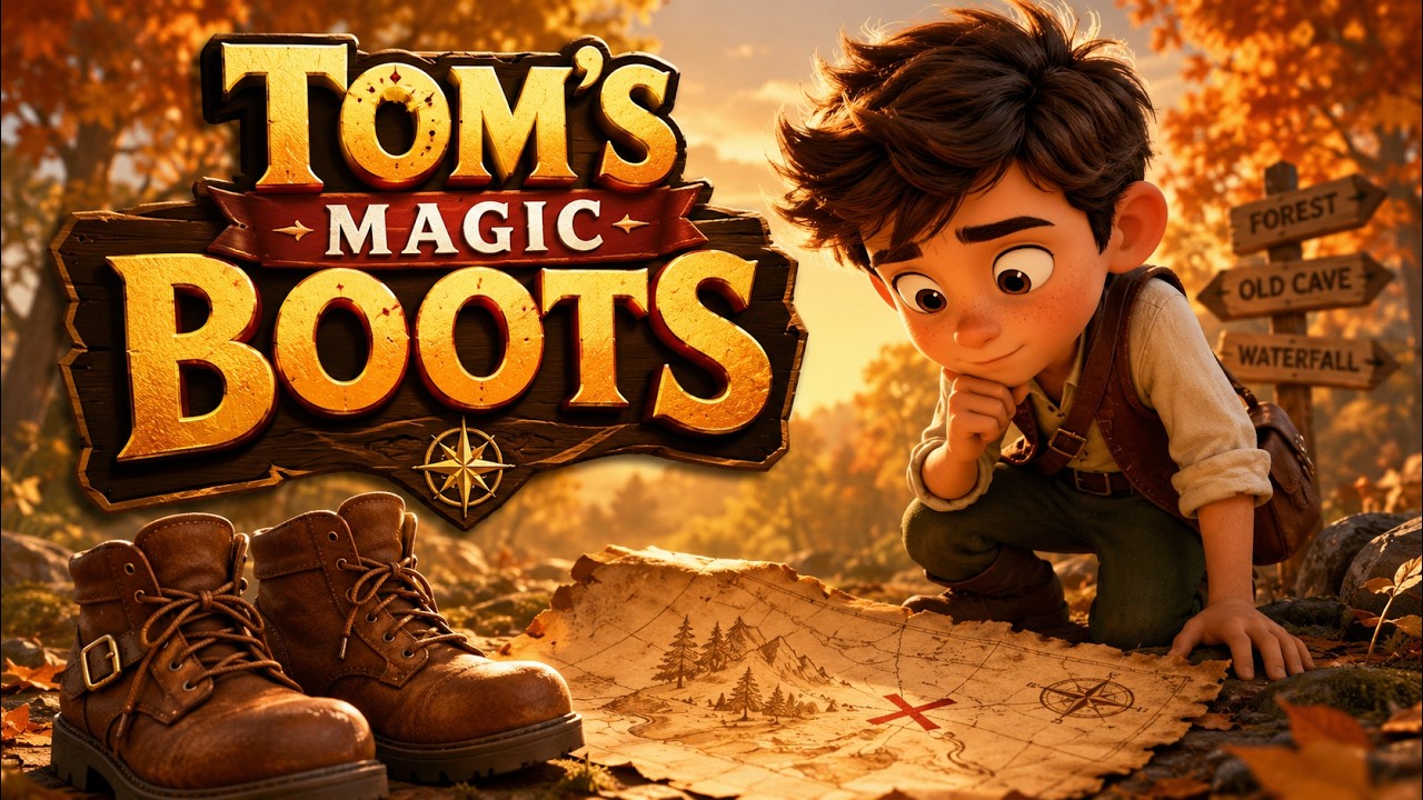 Tom and the Magic Boots | 3D Cinematic Animatic — 3ds Max & Arnold ...