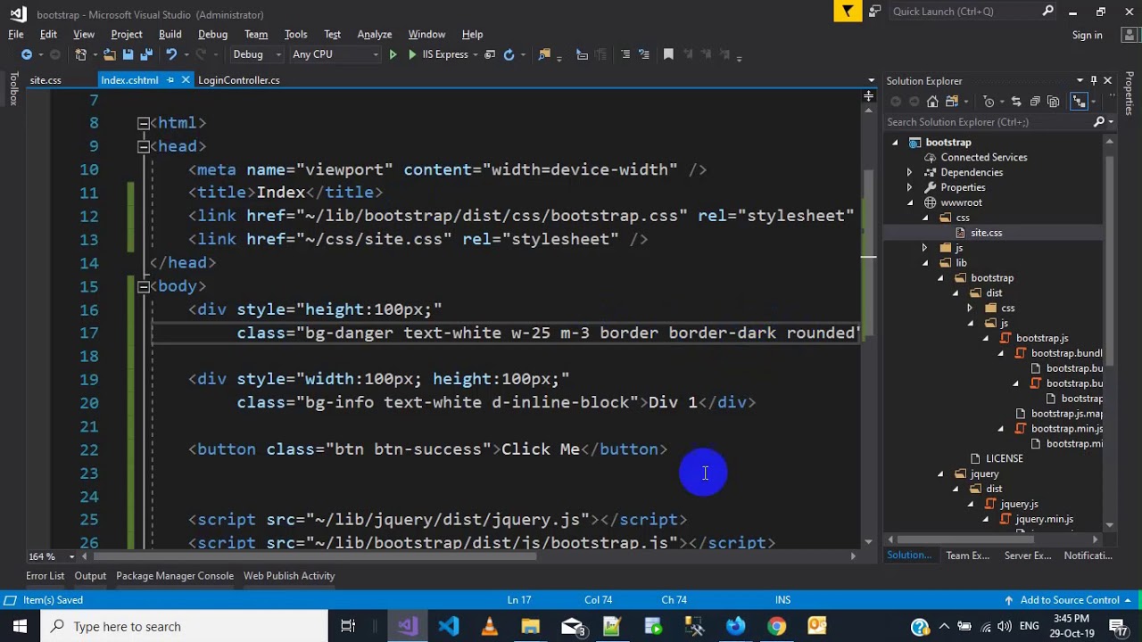 Bootstrap border & round utility طريقة التحكم بجدار العناصر في ...