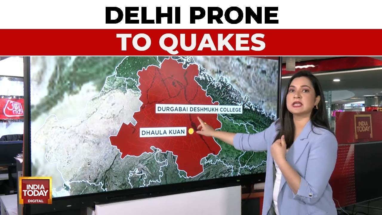 India Today Explainer | Delhi NCR Jolted By 4.0 Magnitude Earthquake With Epicentre In Capital ...