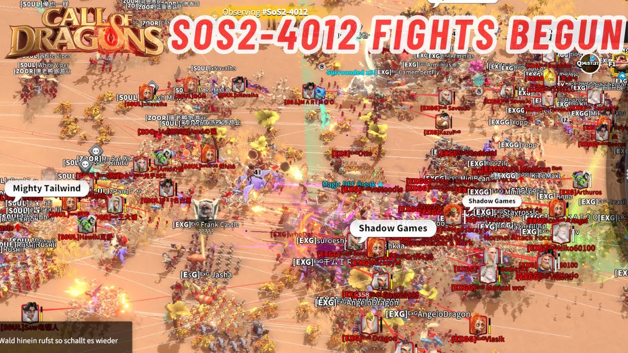 SOS2-4012 FIGHTS FT SOUL,EXG,EDS,ROG&ROA - YouTube