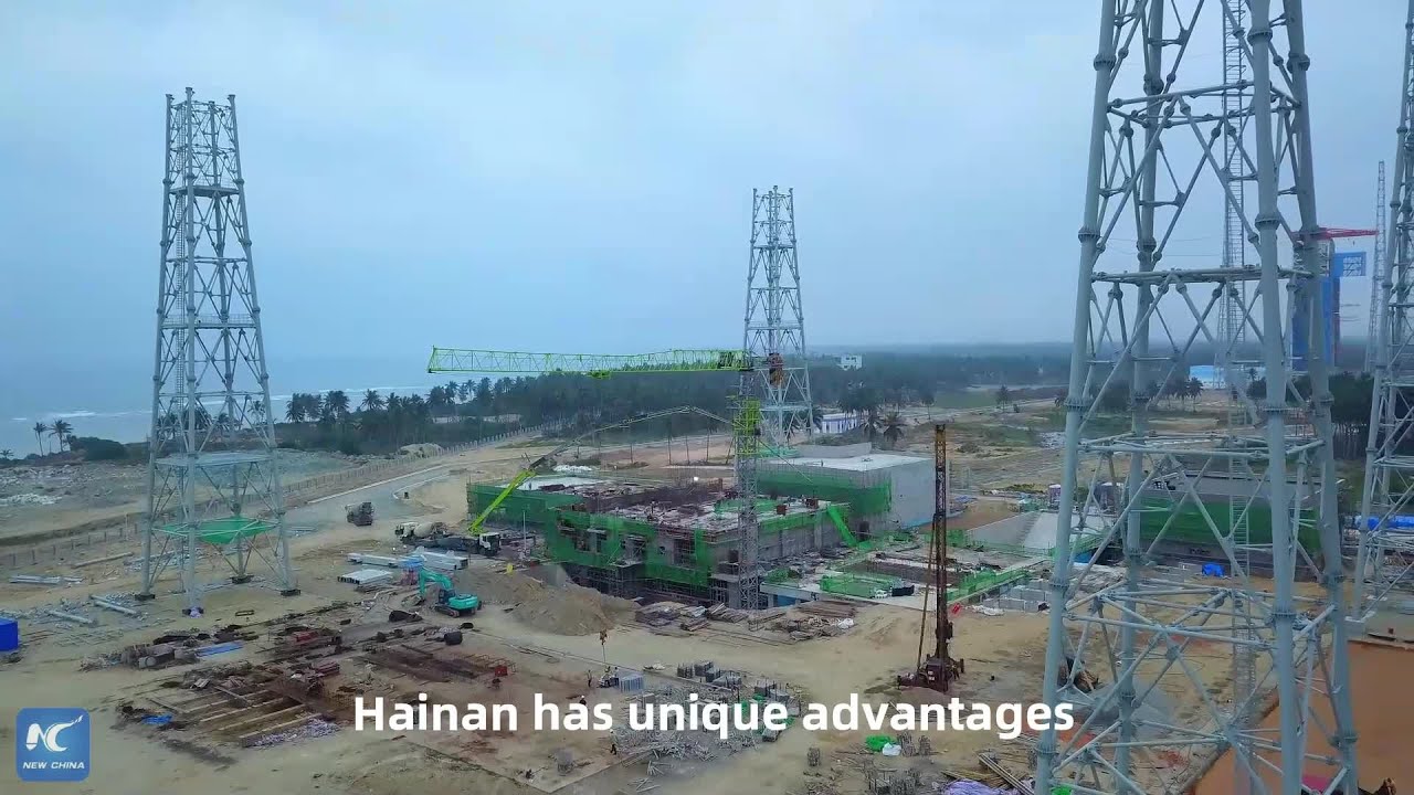 China's first commercial spacecraft launch site under construction ...