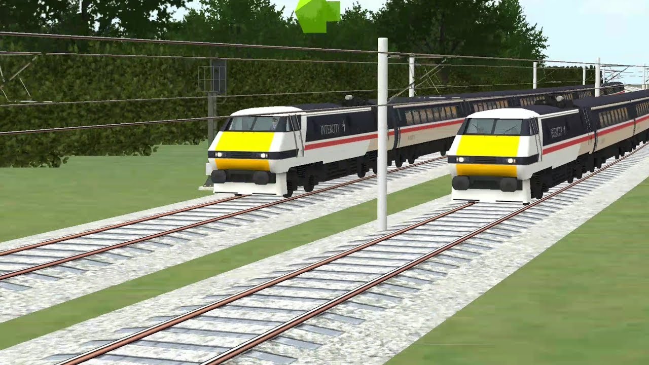 Train Sim Inter City Class 91 - Train Gameplay - YouTube