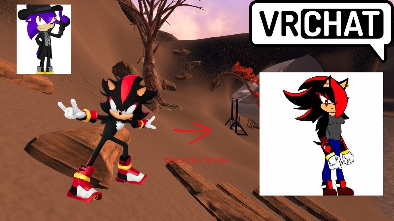 Spicy boom shadow becomes female feat. Kami| vrchat - YouTube